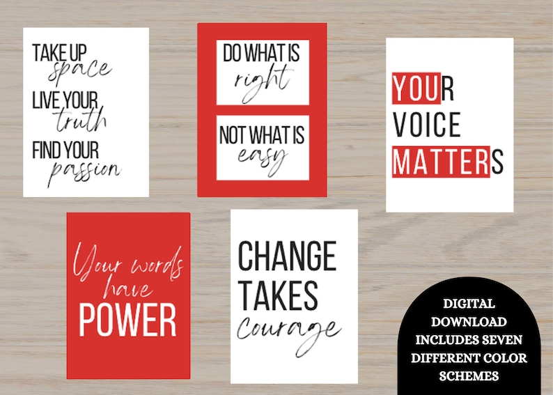 Social Justice, Inclusive, Diversity, Equity Poster Bundle ...