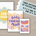 Retro, Groovy, Growth Mindset Poster Bundle (set of 10 Printable ...