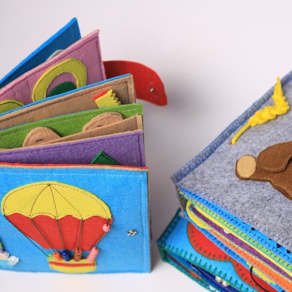 Buy Toddler Quiet Book - Etsy