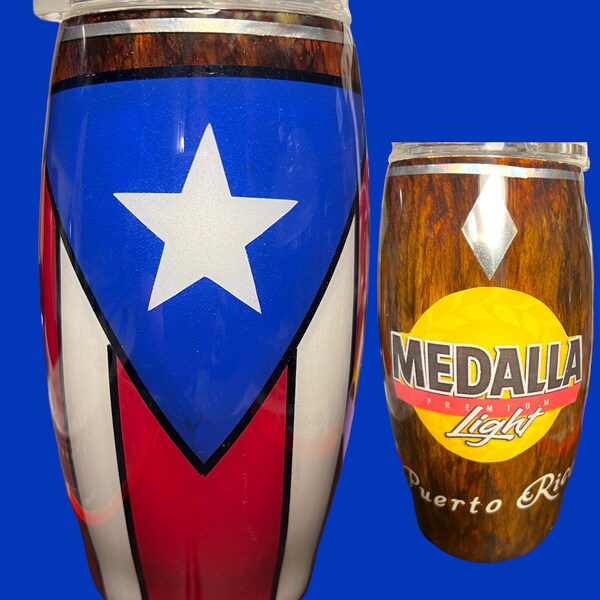 Conga Puerto Rico Tumbler - Etsy