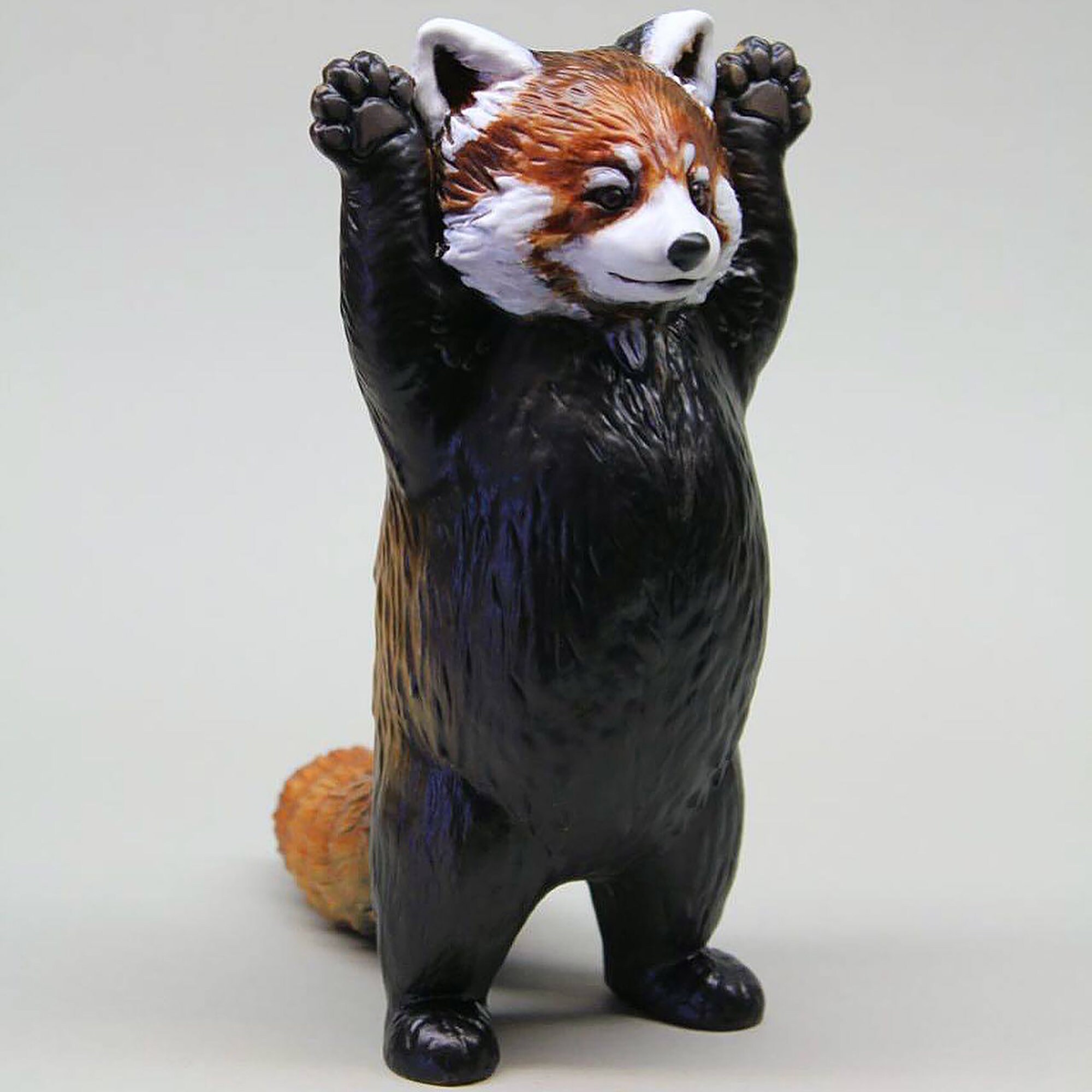 Red Panda Figurine Cute Red Panda Animal sculpture High | Etsy
