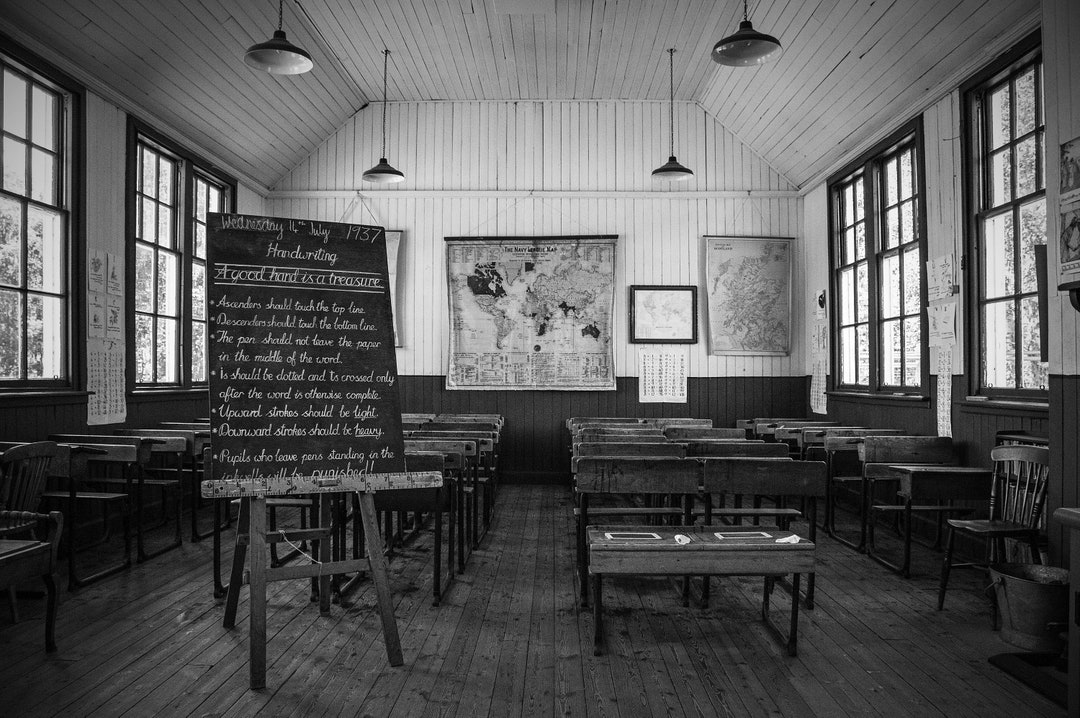 Old Classroom, Scottish Highland Museum, Scotland - Etsy