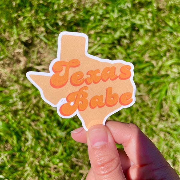Texas Sticker - Etsy