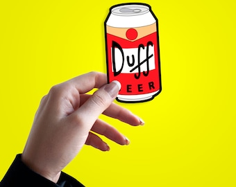 Duff Beer Decal | Etsy