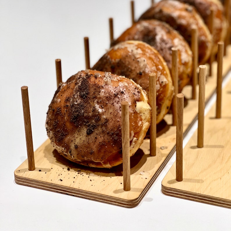 Wooden Doughnut Holder, Donut Stand, Doughnut Party, Donut Stand, Bagel ...
