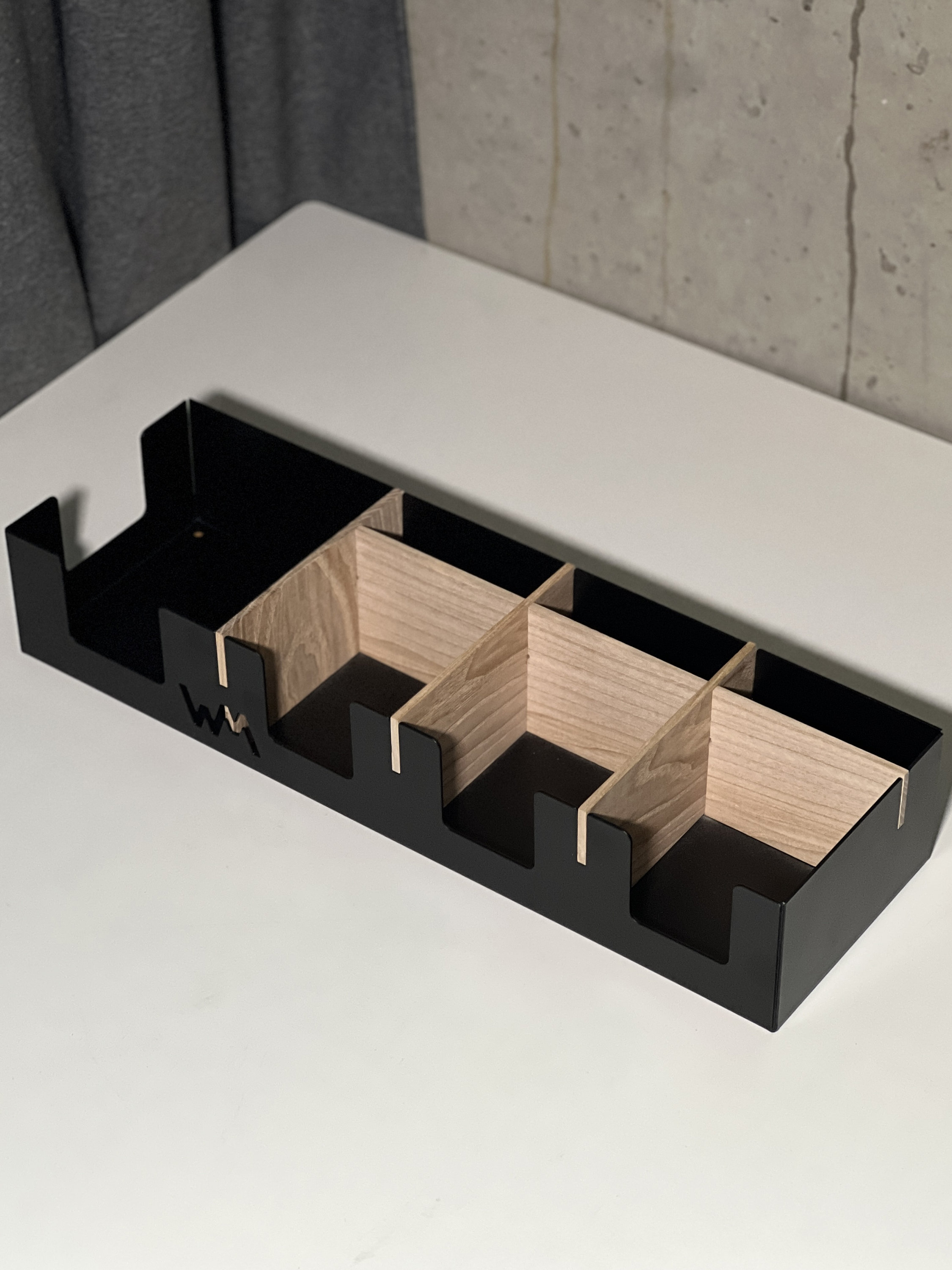 Bar Organizer Wood and Metal Bar Holder Custom Bar Kitchen Storage - Etsy