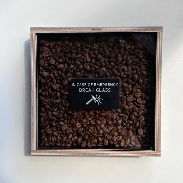 In Case of Emergency Break Glass Coffee - Etsy