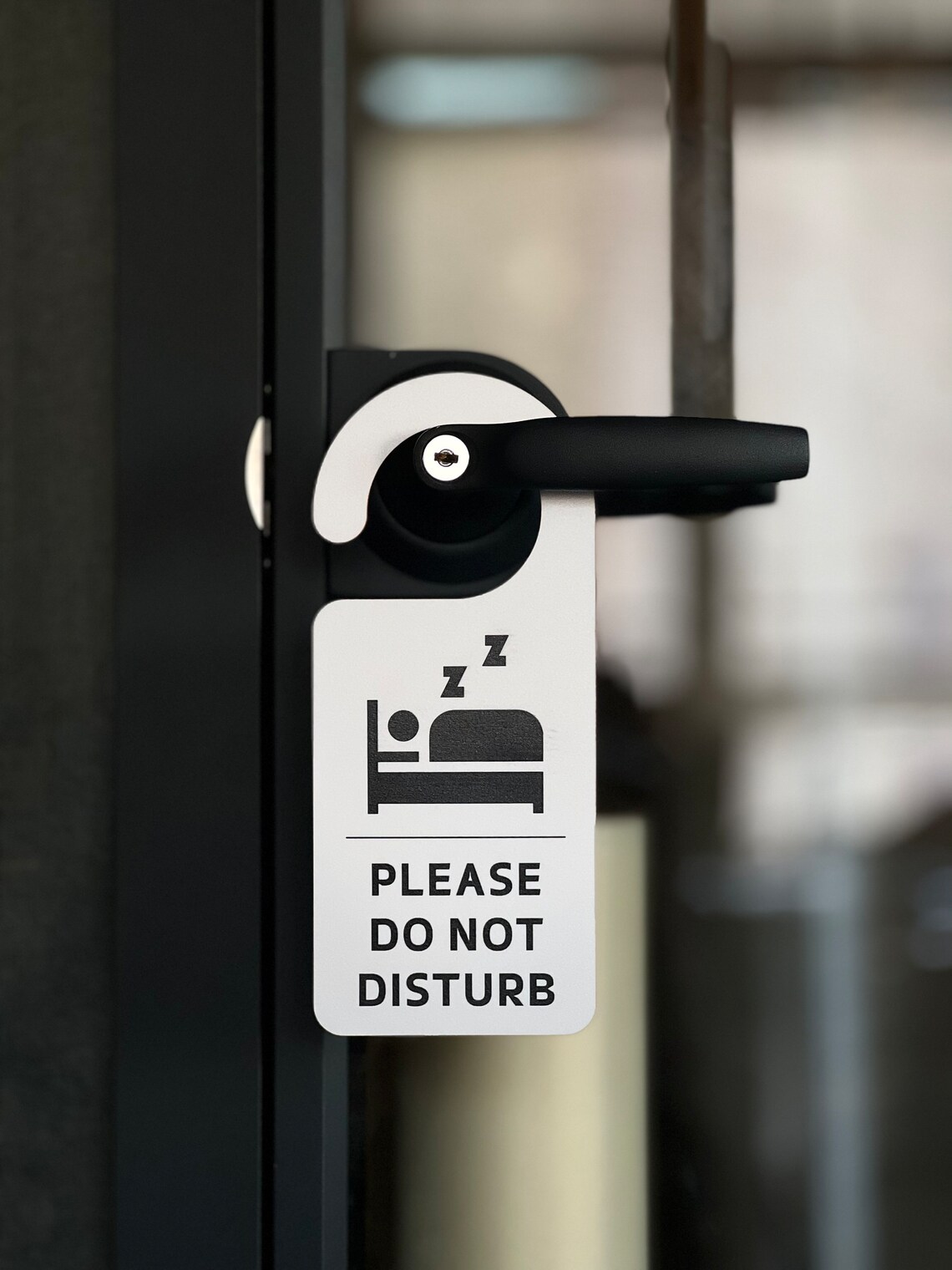 Do Not Disturb Hotel Door Sign- Clean the Room Door Sign - Etsy