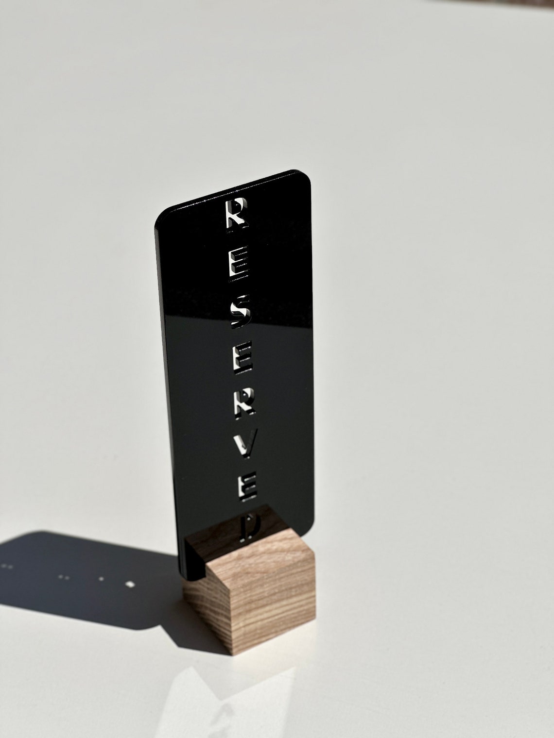 Wood Restaurant Reserved Table Signs, Wedding Ceremony Reserved Signs ...