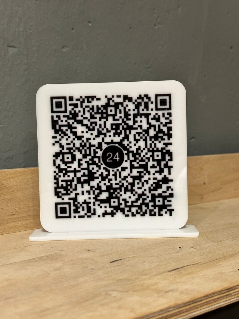 QR Code Menu, QR Code Menu Sign, Qr Code Sign, Coffee Bar Decor, Custom ... QR Code Menu, QR Code Menu Sign, Qr Code Sign, Coffee Bar Decor, Custom ...