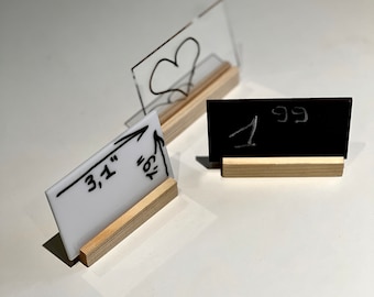 Wooden Price Tags Mini Price Tag 12 Pcs Price Display for - Etsy