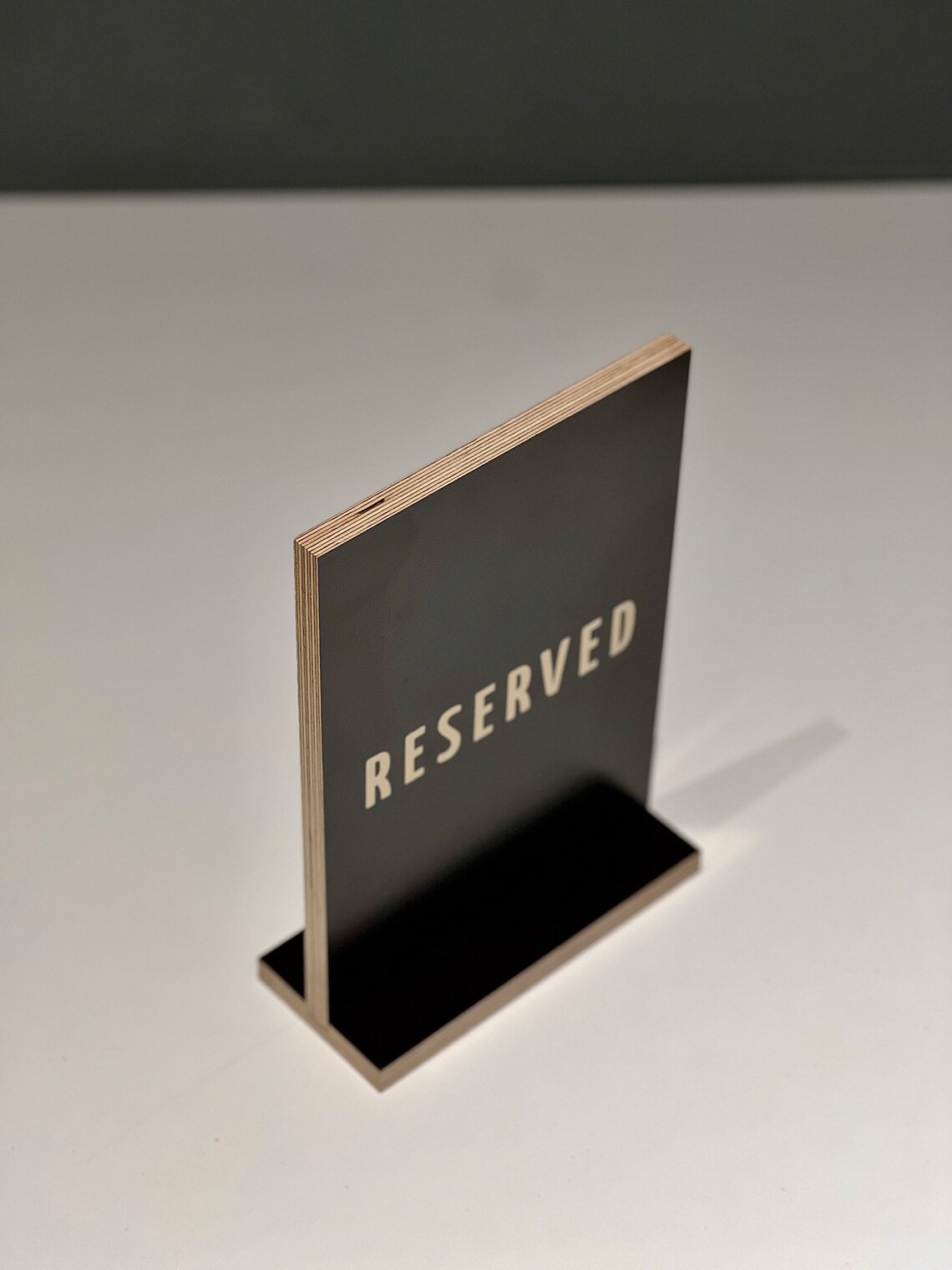 Restaurant Reserved Table Signs, Reserved Table Sign, Wooden Wedding ...