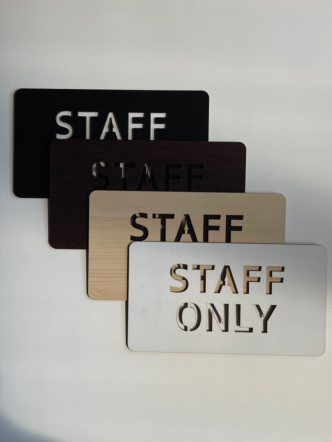 Wooden Sign “staff Only” - Etsy