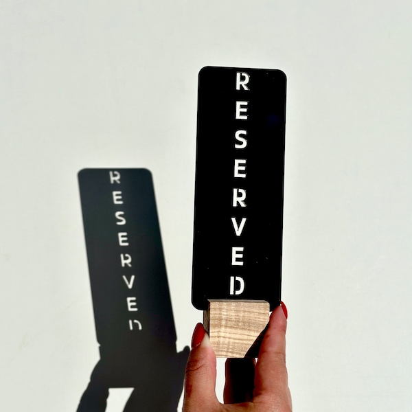 Reserved Table Sign - Etsy
