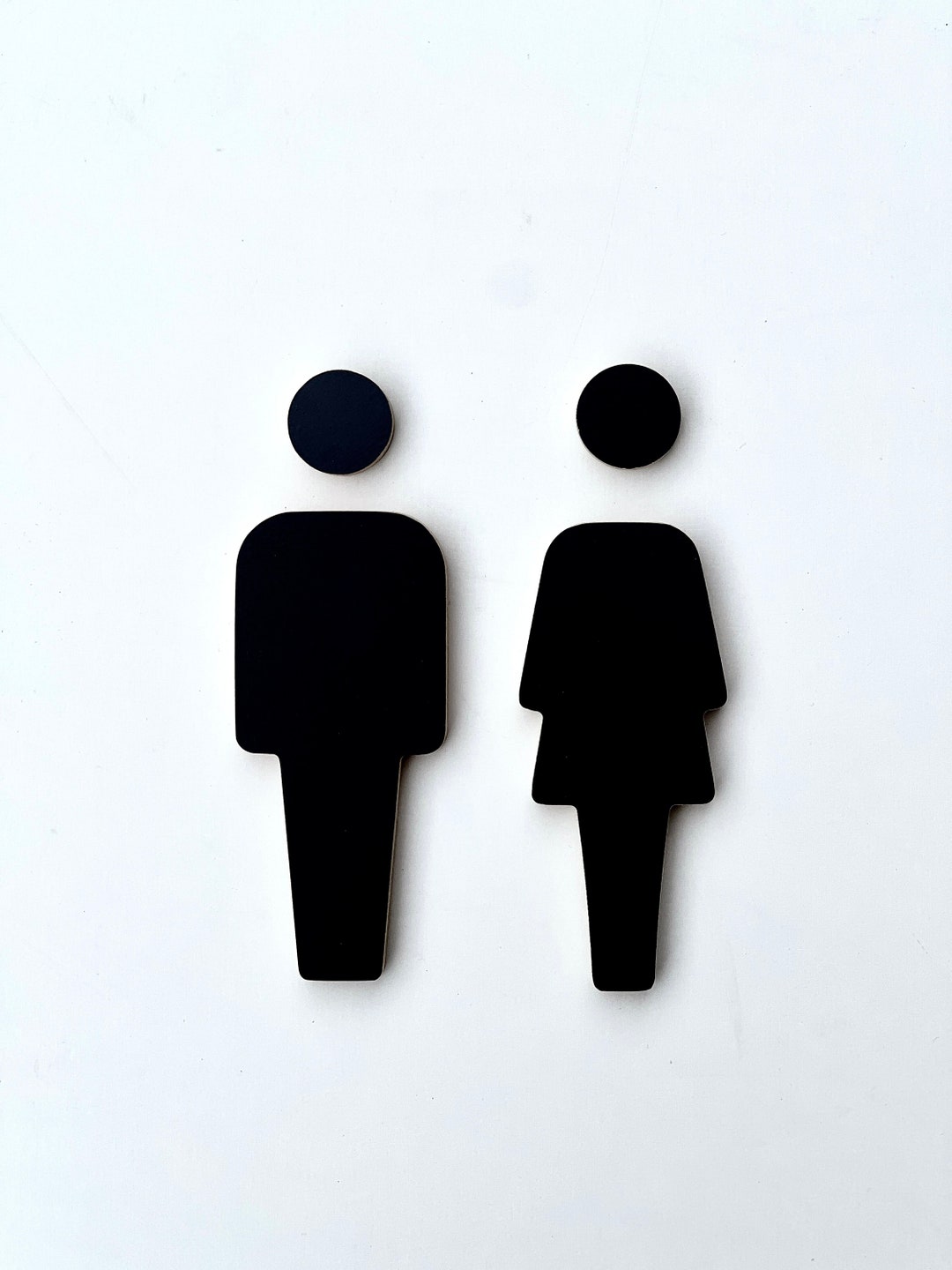 Restaurant Restroom Door Sign, Wooden Signs, Toilet Sign, Bathroom ...