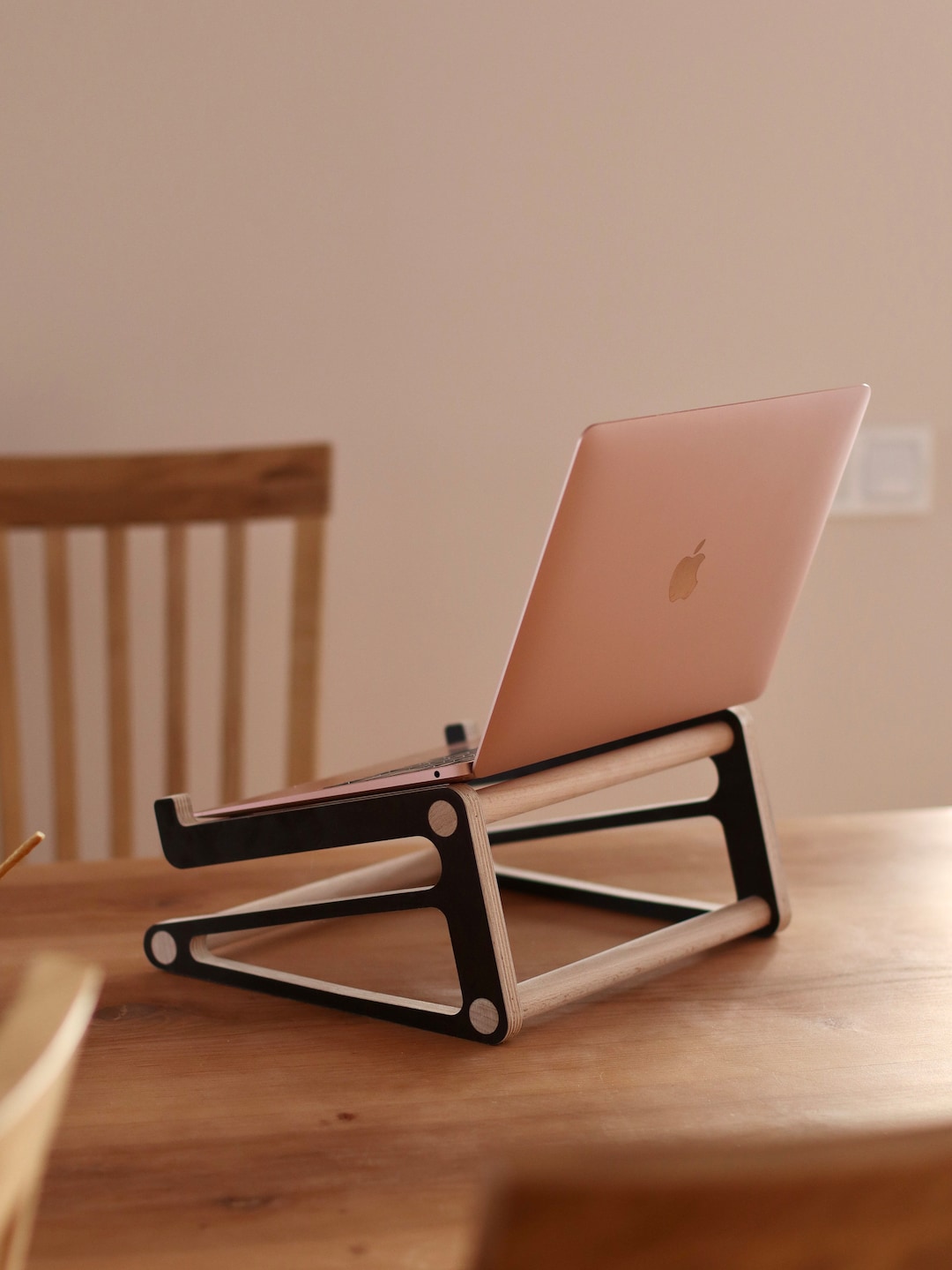 Wood Lap Desk, Foldable Laptop Stand, Laptop Bar Tray, Adjustable ...