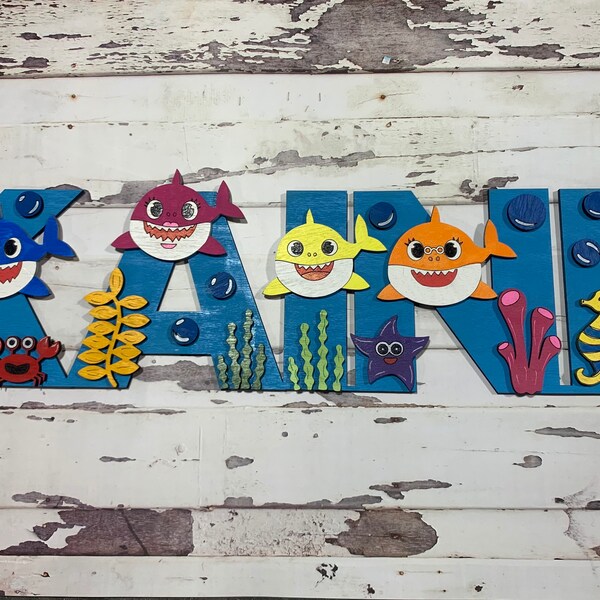 Shark Room Decor - Etsy