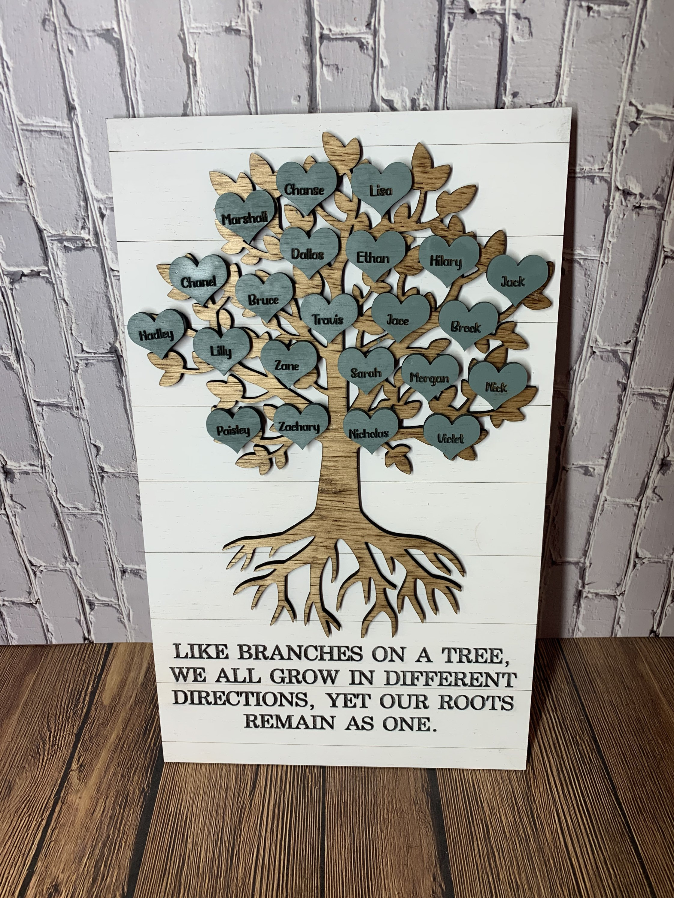 Personalized Family Tree - Etsy