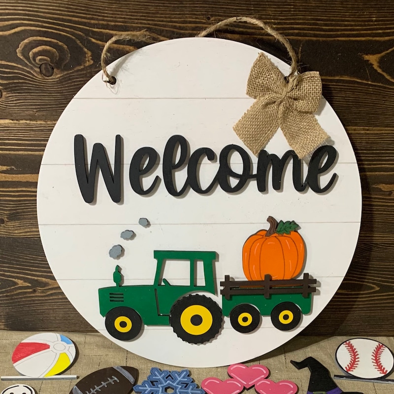 Tractor Door Hanger - Etsy