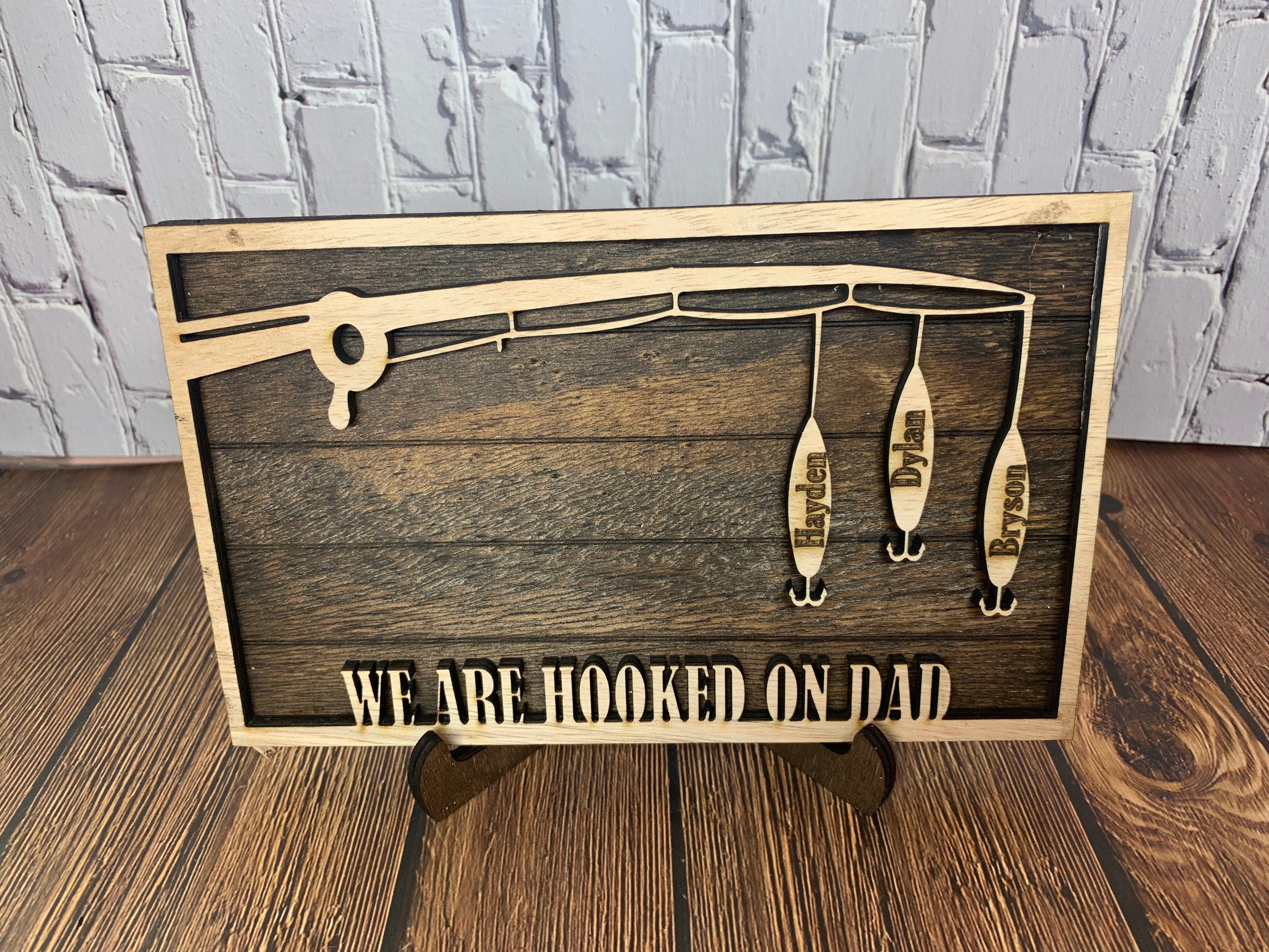 Father’s Day Gift, Personalized, Fishing Sign - Etsy