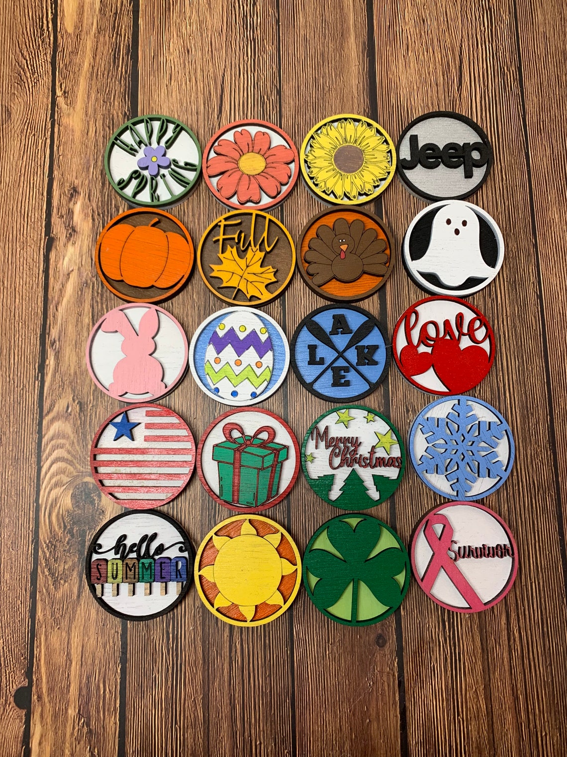 Handmade Interchangeable Jeep Welcome Door Hanger - Etsy