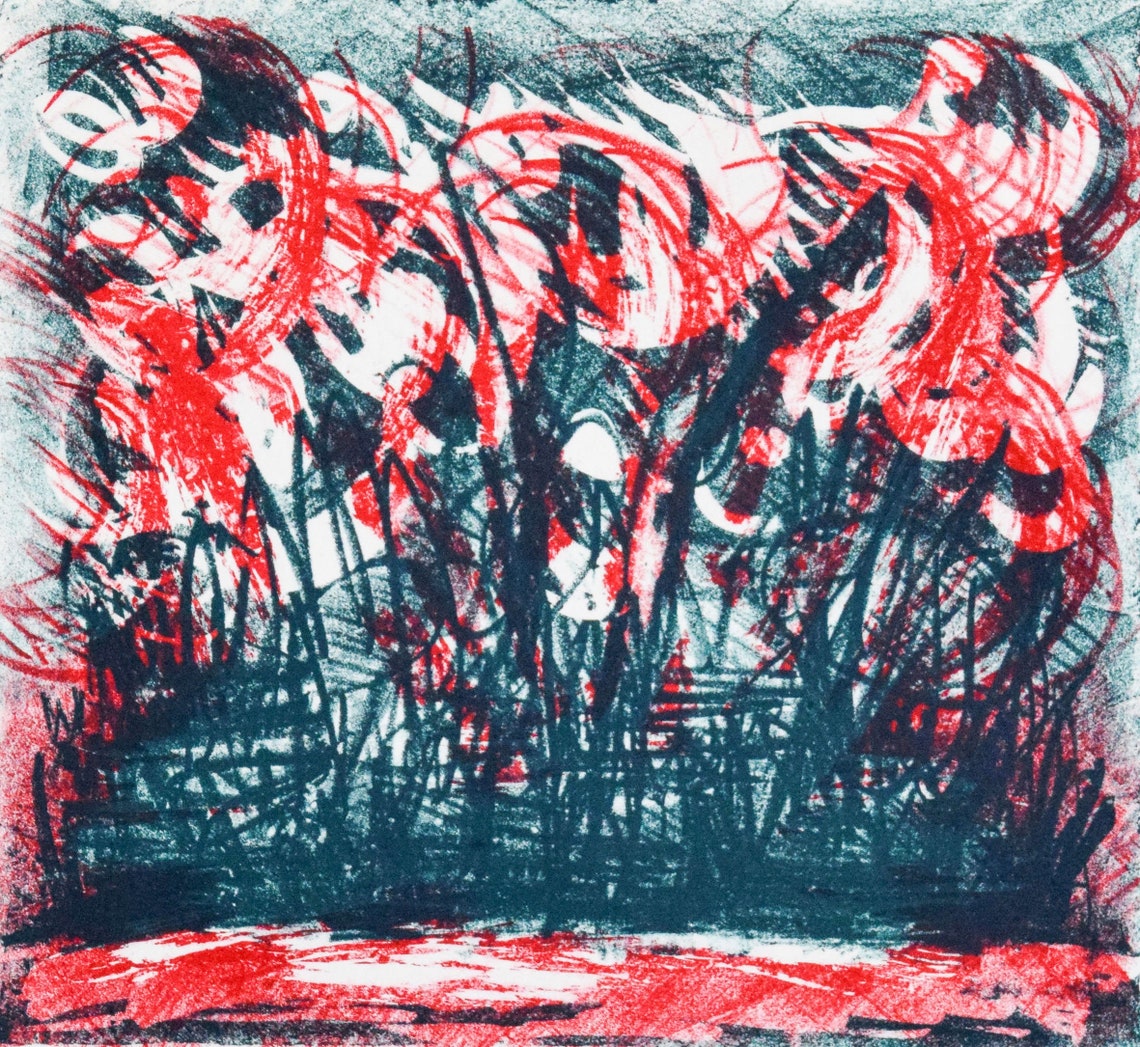 Print, Printing, Two-tone Lithography - Etsy UK