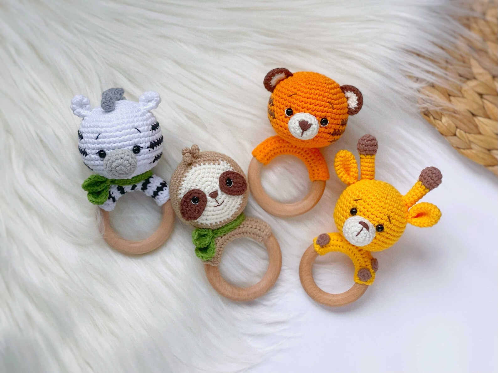CROCHET PATTERN Sloth Baby Rattle Easy Crochet Pattern Rattle - Etsy