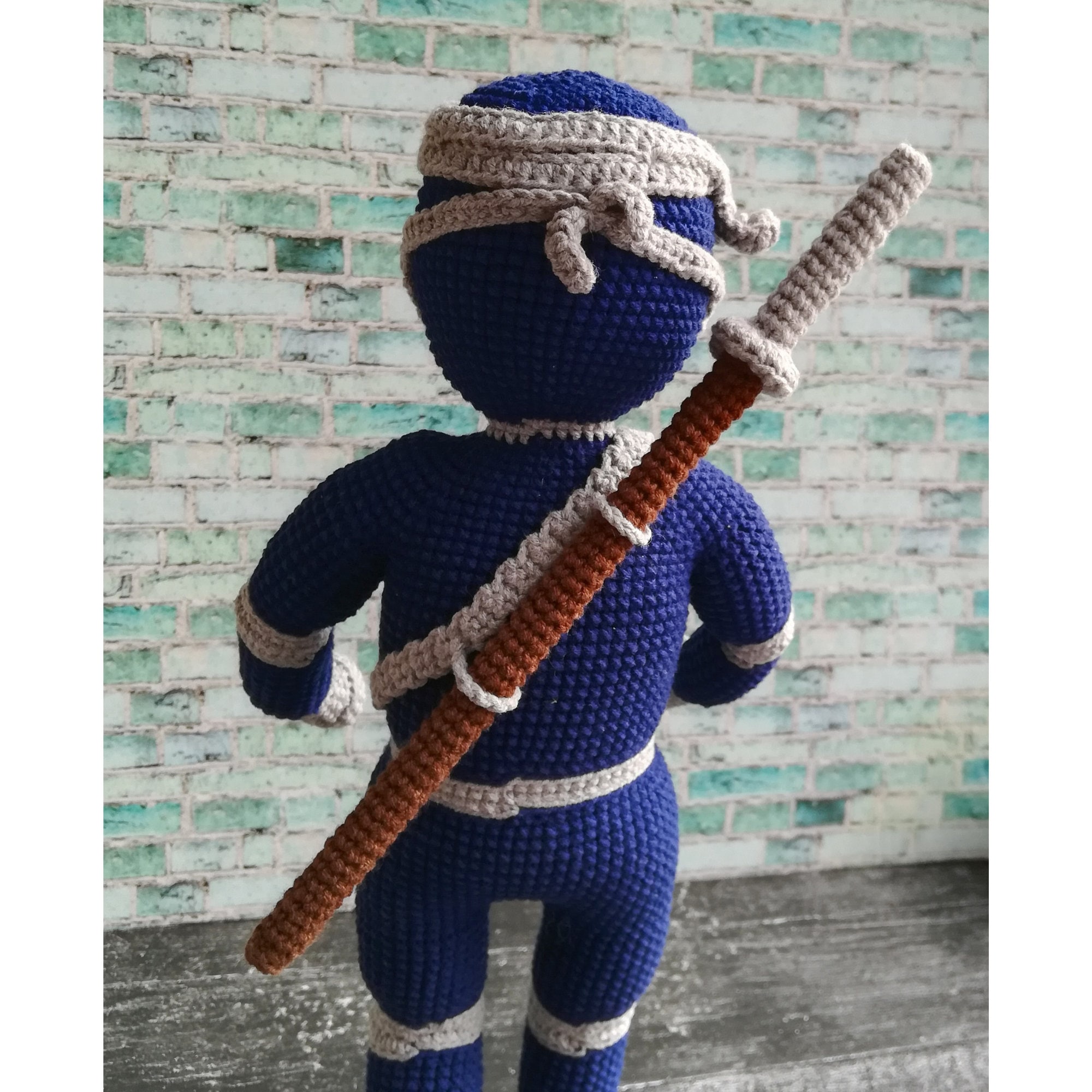 Crochet NINJA Doll Pattern, Amigurumi Doll for Boy, Toys Crochet ...