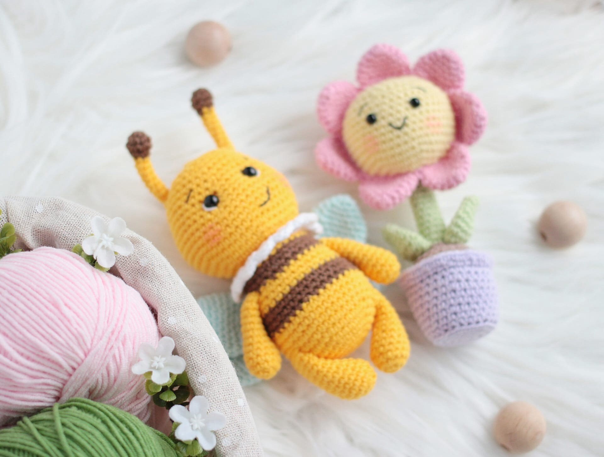 Amigurumi Bumblebee Crochet PATTERN PDF Crochet Insect Bee - Etsy