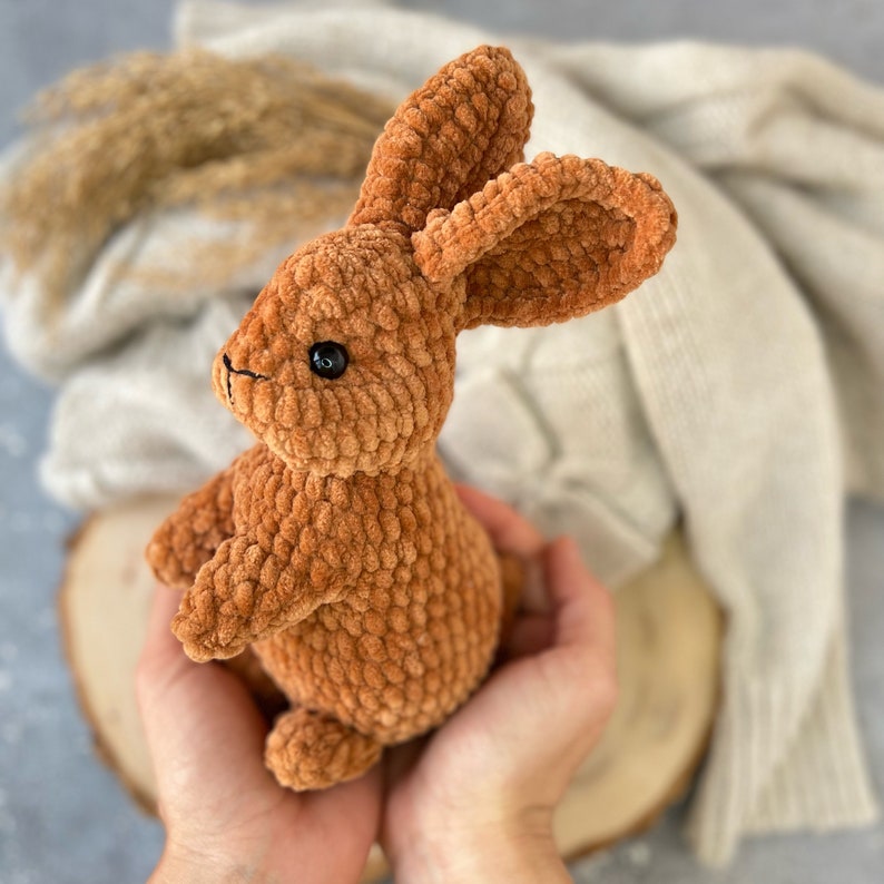 Crochet Pattern Baby Cute Rabbit / Crochet PATTERN Plush Toy / - Etsy