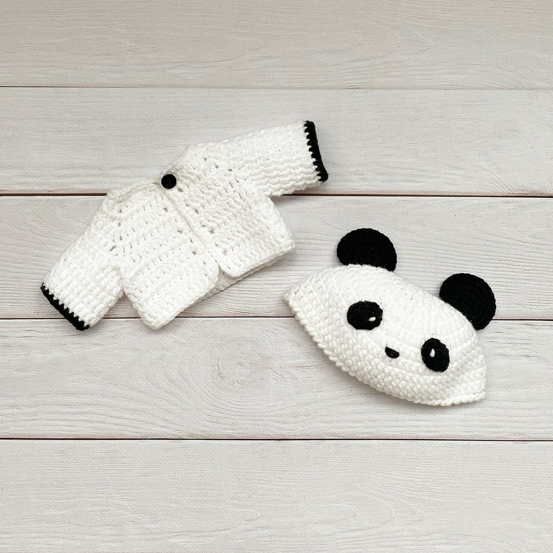 Crochet Pattern Doll Amanda and Crochet Amigurumi Panda. - Etsy