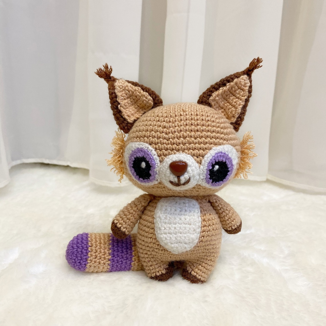 Crochet Pattern Lynx Toy. Crochet Amigurumi Animals. DIGITAL DOWNLOAD ...