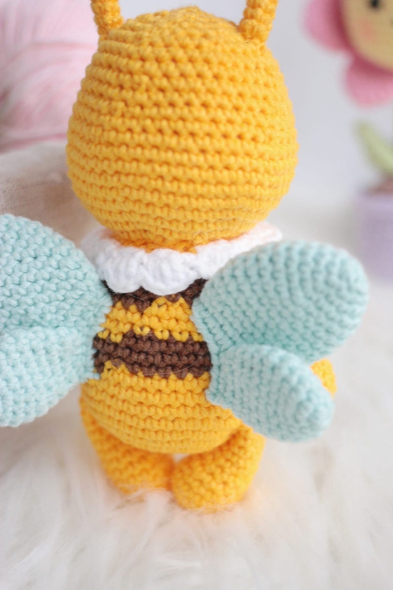 Amigurumi Bumblebee Crochet PATTERN PDF Crochet Insect Bee - Etsy