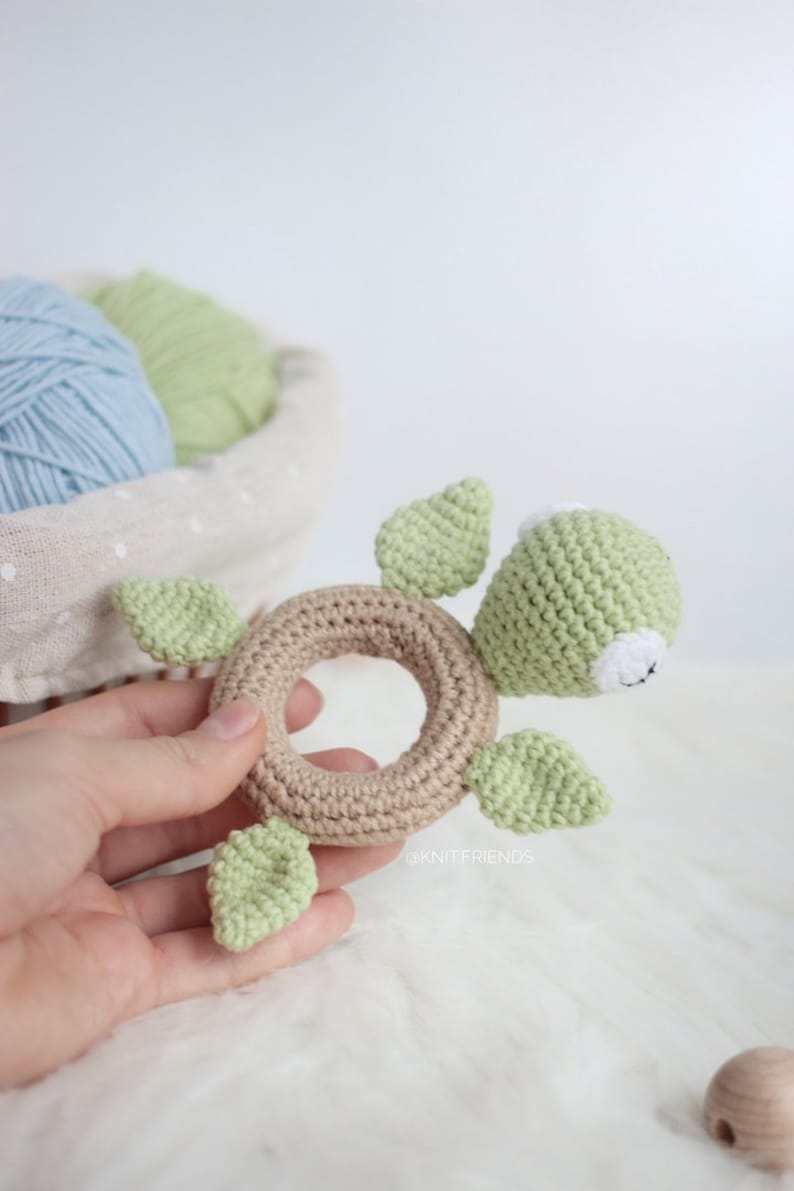 CROCHET PATTERN Sea Turtle Rattle Sea Animal Rattle Crochet - Etsy