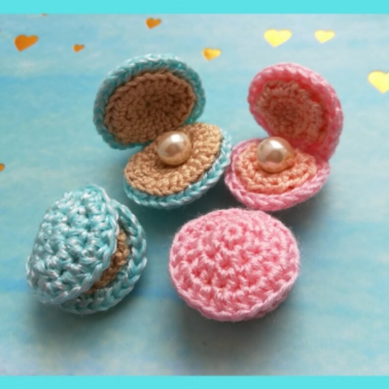 Crochet Seashell Pattern Amigurumi Sea Animal Toys Crochet | Etsy