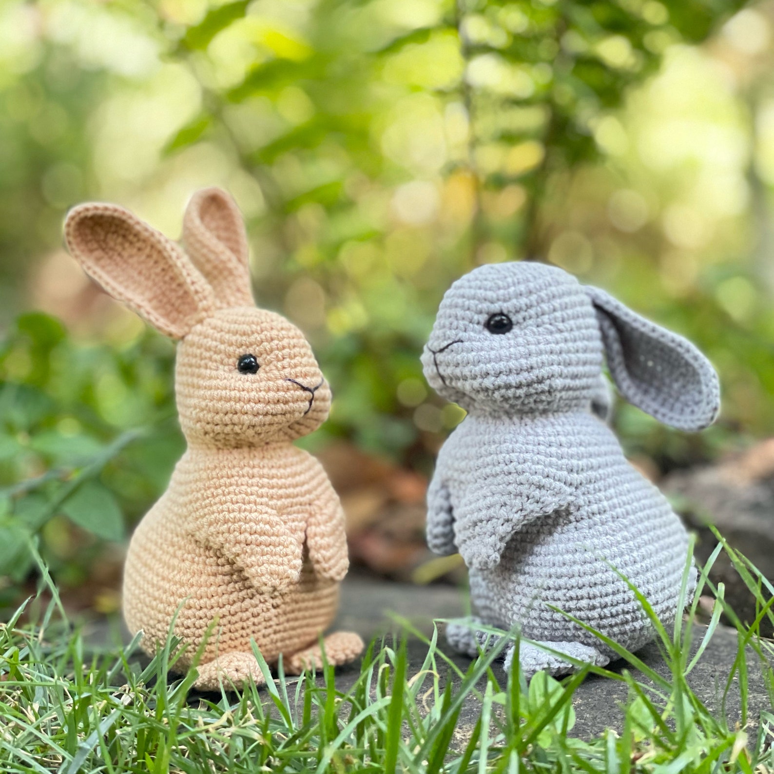 Crochet Pattern Cute Rabbit / Crochet PATTERN Plush Toy / Amigurumi ...