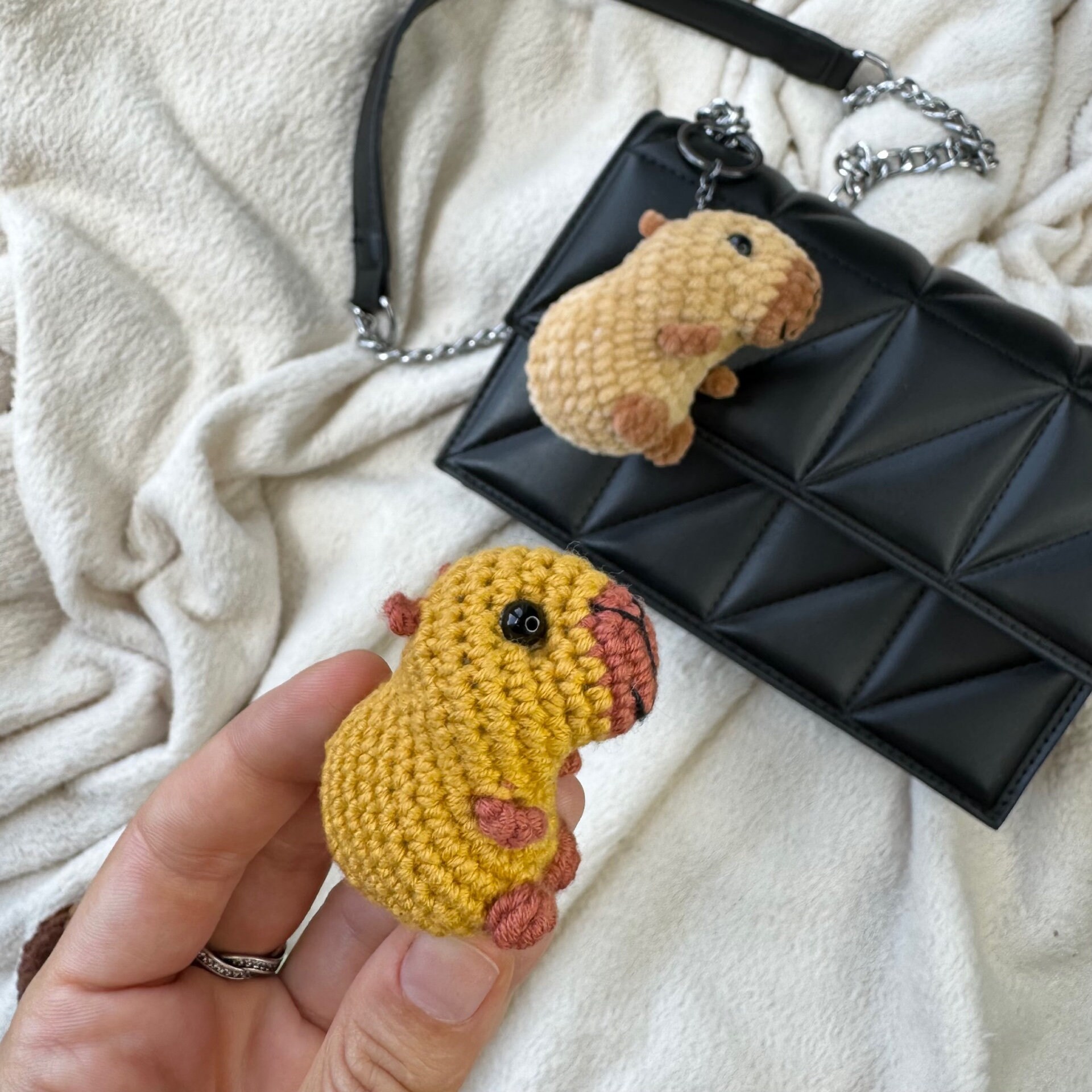Crochet Pattern Cute Capybara / Amigurumi Capybara / Crochet Pattern ...