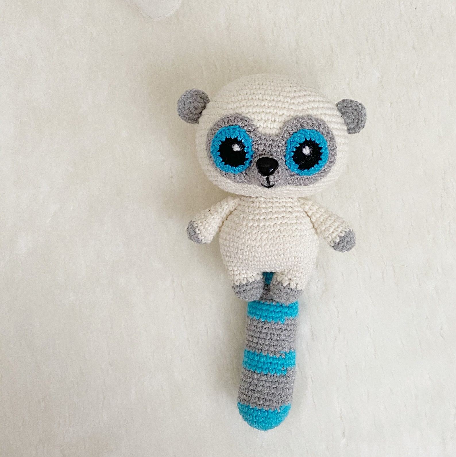 Crochet Pattern Lemur Toy. Crochet Animals Amigurumi Pattern. - Etsy