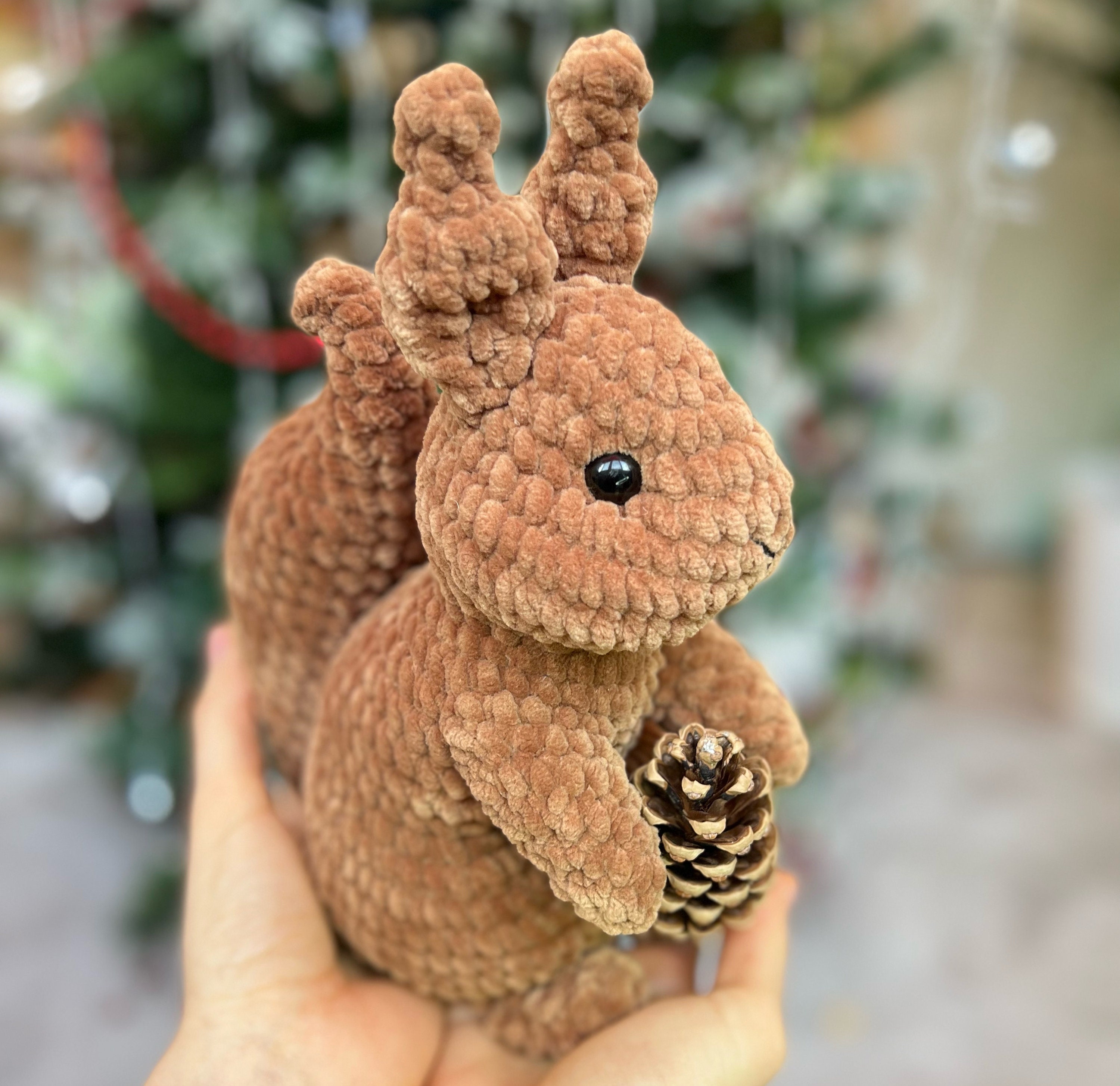 Crochet Pattern Squirrel / Crochet PATTERN Plush Toy / - Etsy