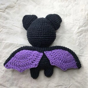 Bat Crochet Pattern, Crochet Bat, Halloween Crochet Pattern, Amigurumi ...