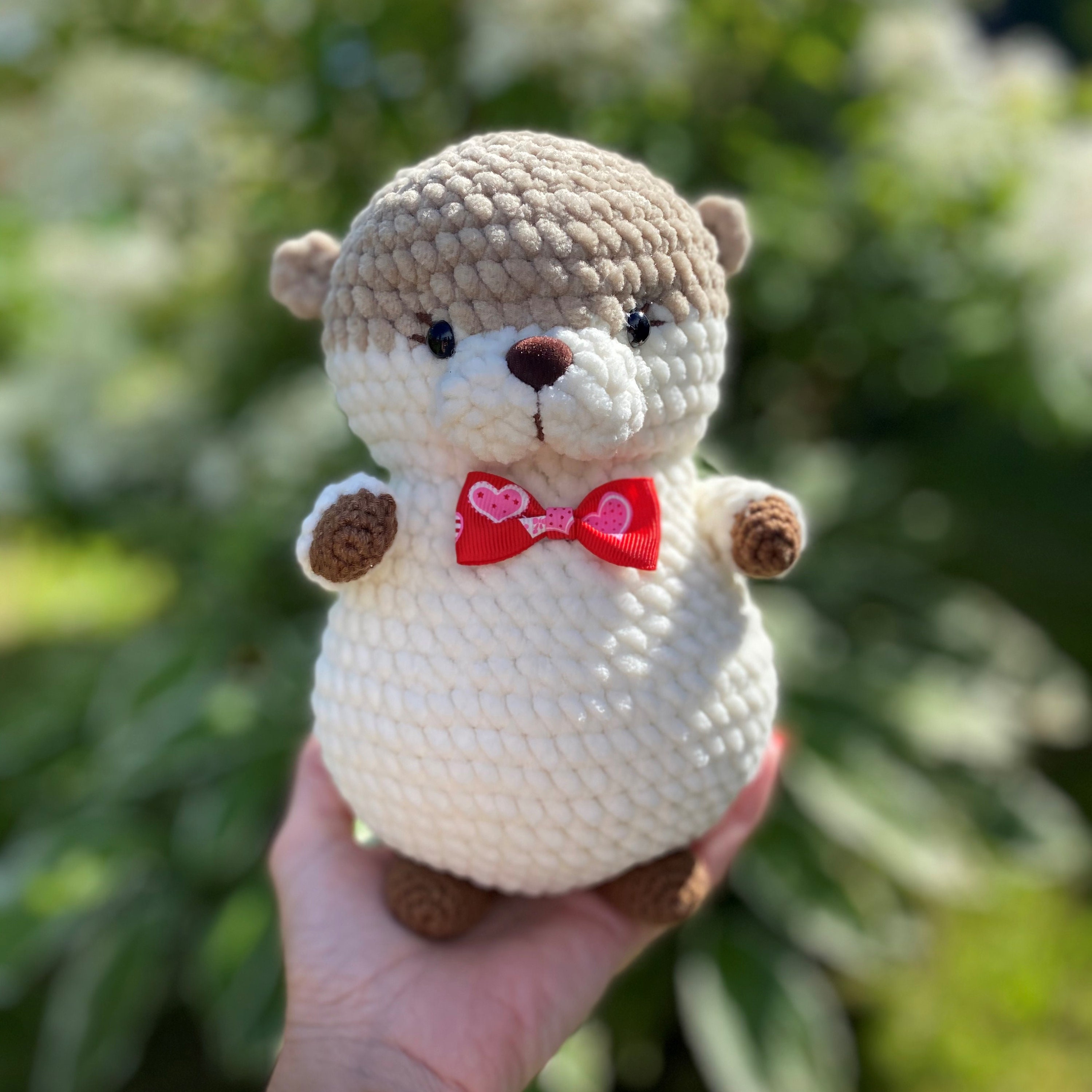 Otter Crochet Pattern Amigurumi. Crochet Patterns Toy | Etsy
