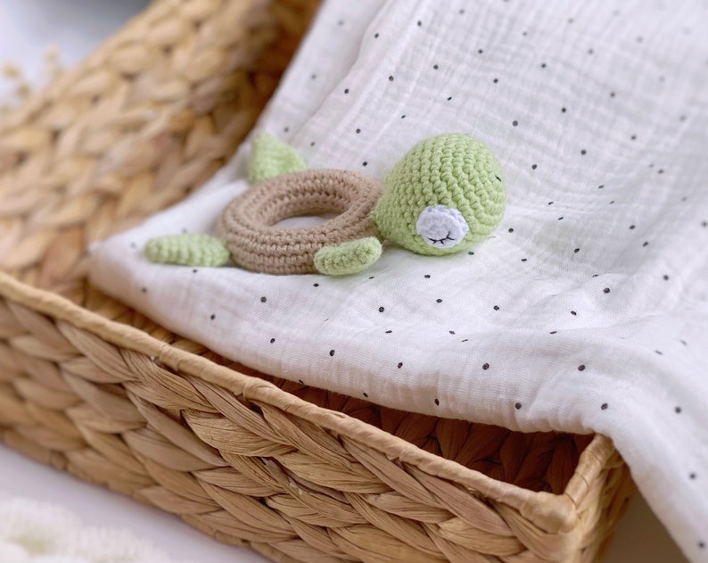 CROCHET PATTERN Sea Turtle Rattle Sea Animal Rattle Crochet - Etsy