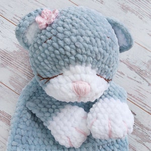 Crochet Comforter Cat Pattern PDF, Comforter Toy Amigurumi, Amigurumi ...