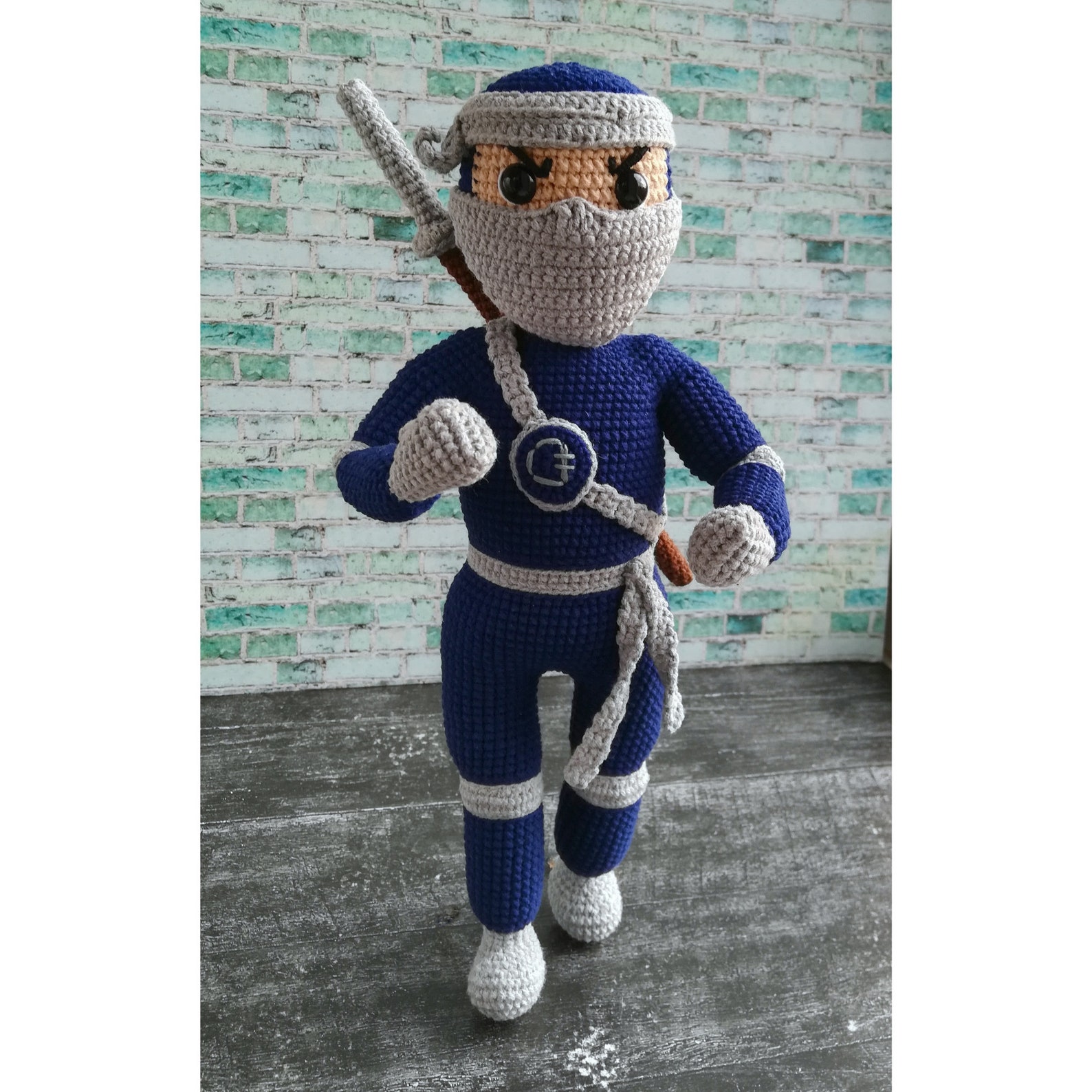 Crochet NINJA Doll Pattern, Amigurumi Doll for Boy, Toys Crochet ...