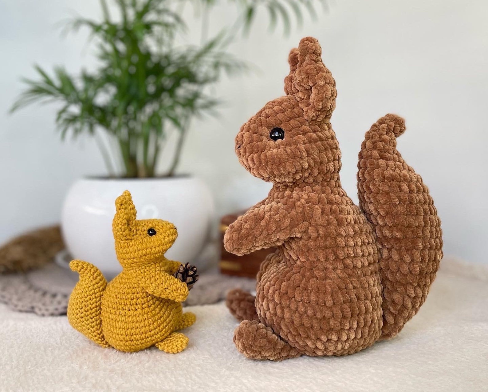Crochet Pattern Squirrel / Crochet PATTERN Plush Toy / - Etsy