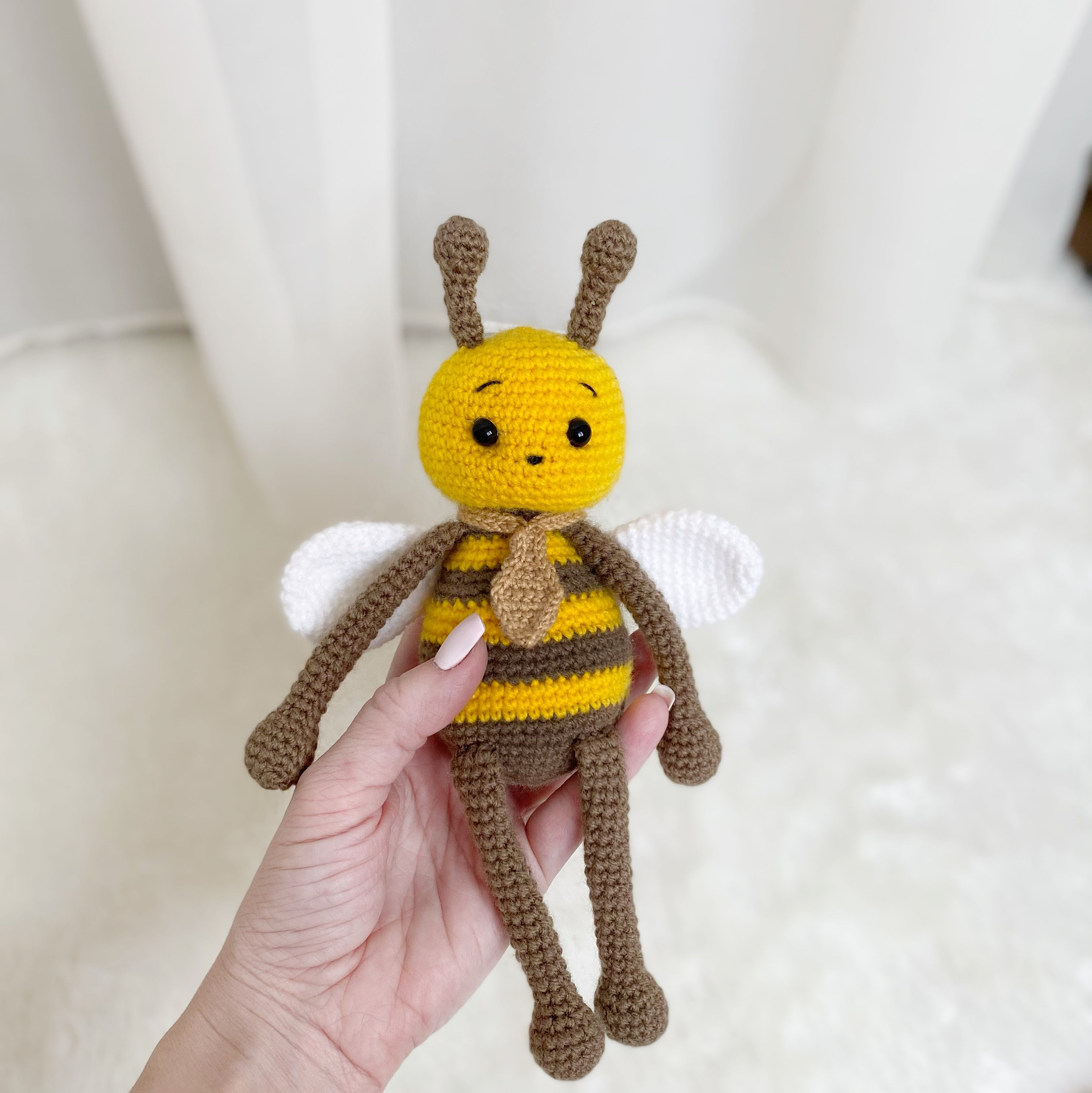 Crochet Bee Pattern Insect Amigurumi Bee Easy Crochet Bug - Etsy