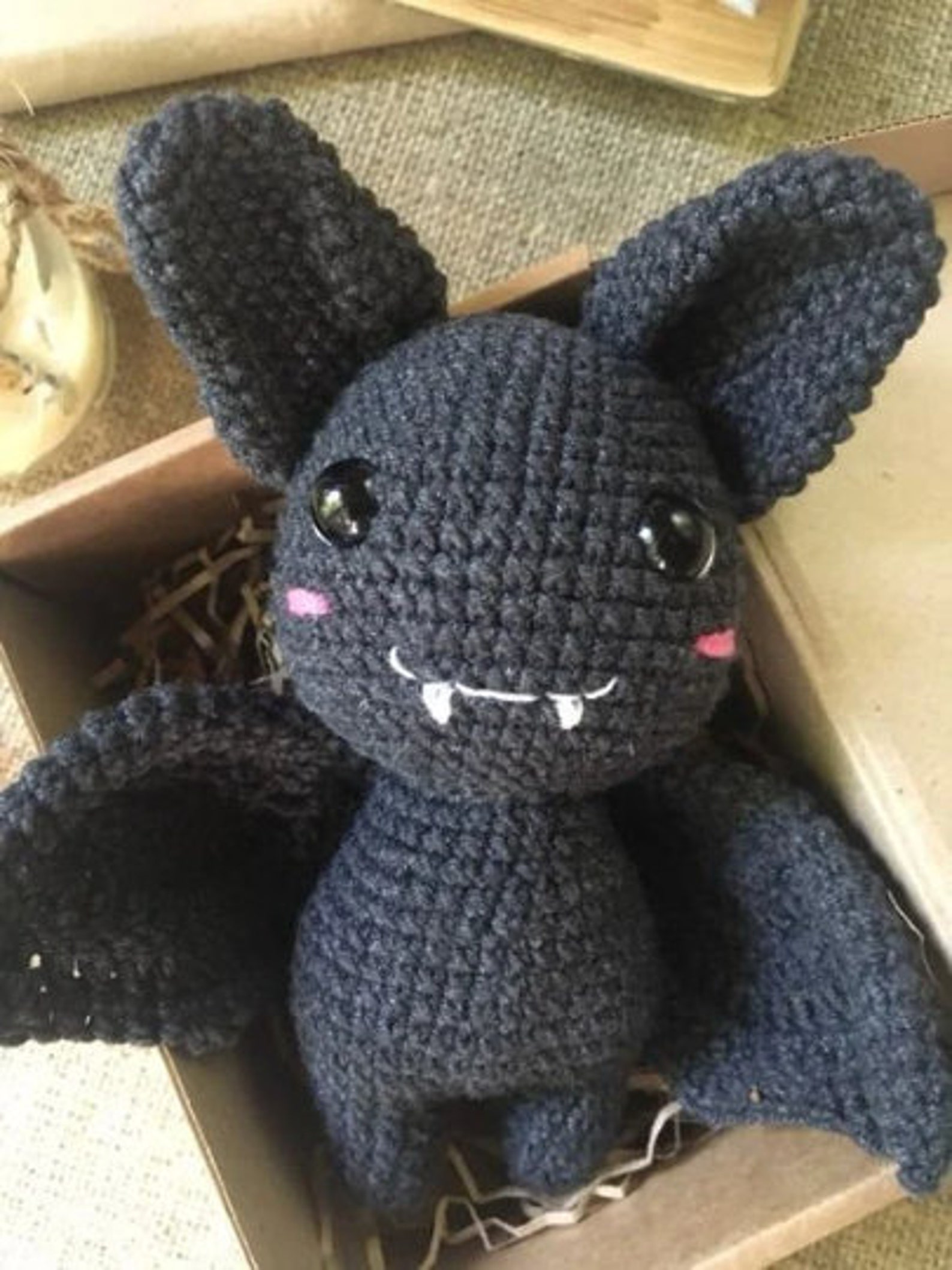 Bat Crochet Pattern Crochet Bat Halloween Crochet Pattern - Etsy
