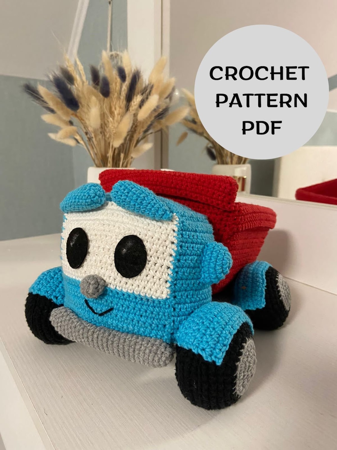 Amigurumi Crocheted Truck Crochet Toy Crochet Pattern - Etsy
