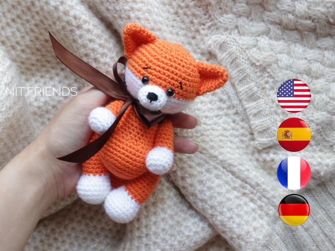 Crochet PATTERN Fox Amigurumi Crochet Pattern Amigurumi - Etsy