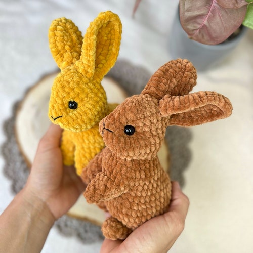 Crochet Pattern Cute Rabbit / Crochet PATTERN Plush Toy / - Etsy